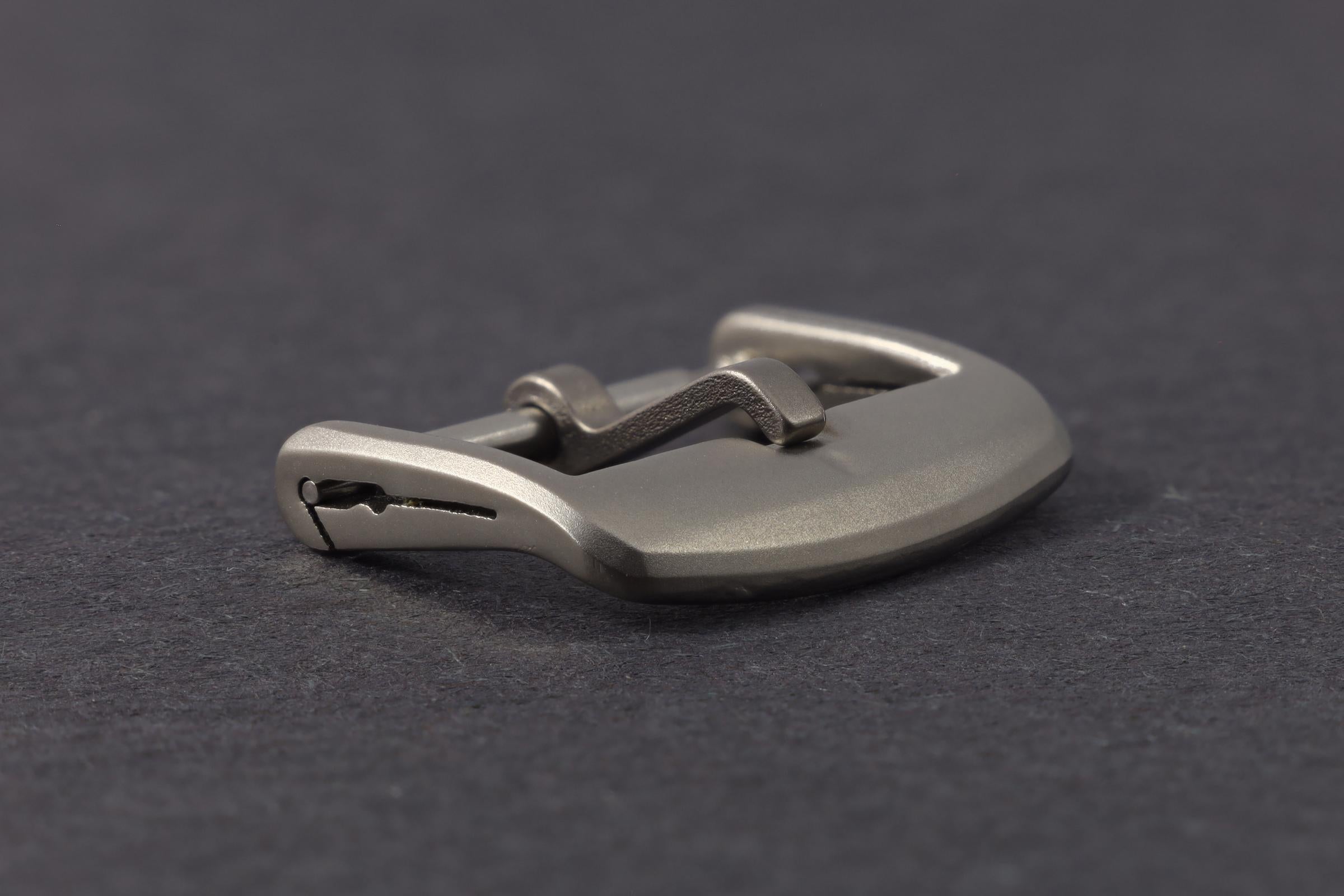 Micro Adjust Watch Buckle in Bead Blasted Stainless Steel – Fitwell ...